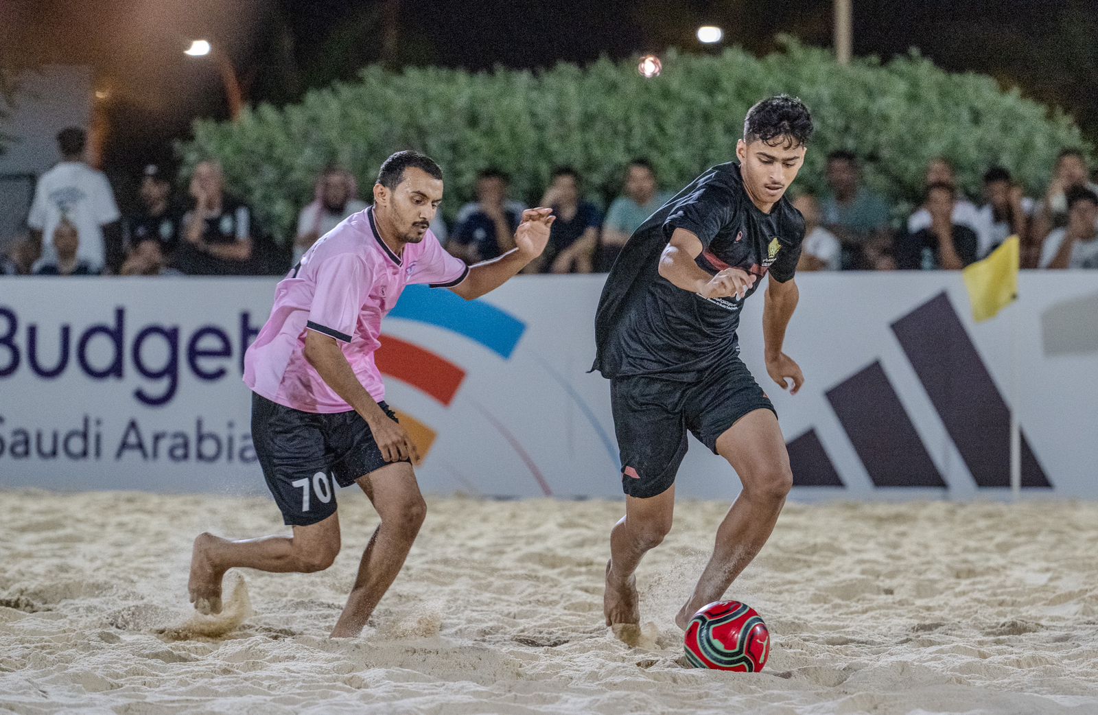 The Beach Soccer League finals begin in Yanbu - Saudi Arabian Football ...
